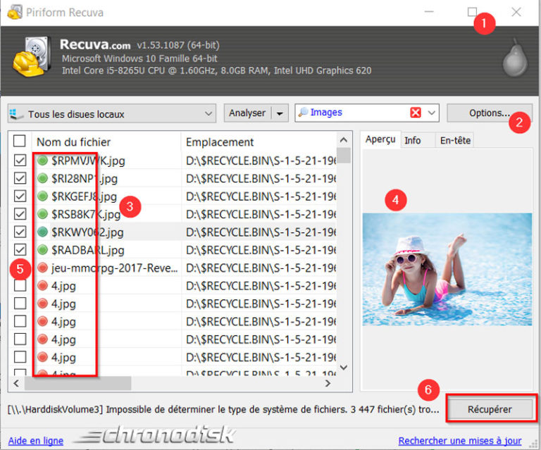 [Tuto] Comment récupérer ses données gratuitement avec Recuva
