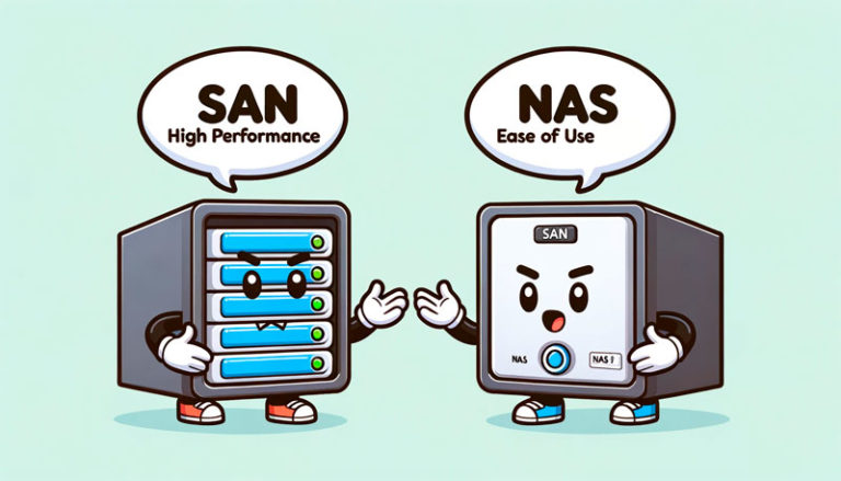 Choisir entre SAN et NAS, quelles sont les différences